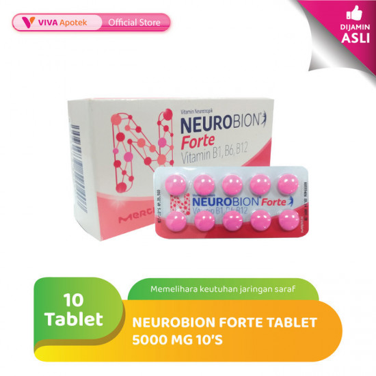Neurobion Forte: Manfaat, Kandungan, Dosis, dan Aturan Pakai - VIVA Apotek